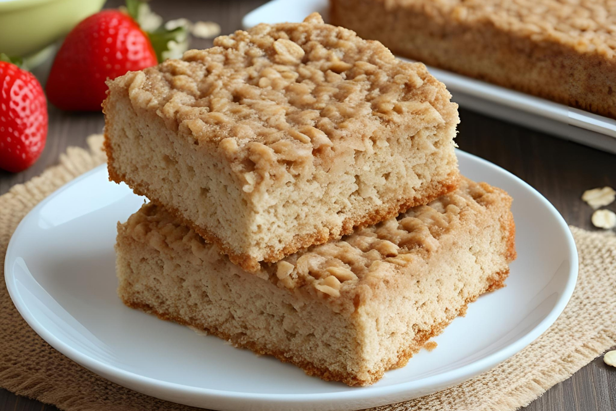 Gâteau Diététique Coupe-Faim aux Flocons d'Avoine – Recette Saine et ...