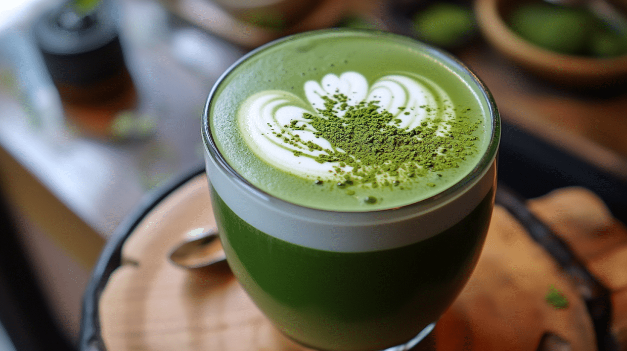Matcha latte recette facile, onctueuse et pleine de bienfaits - Simples ...